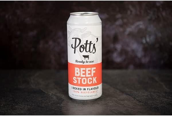Potts Beef Stock Can 500ml - Premium Quality for Delicious Homemade ...