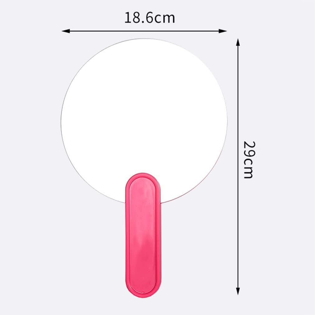 Large Cute Handheld Mirror for Shaving & Makeup | Single-Sided Portable ...