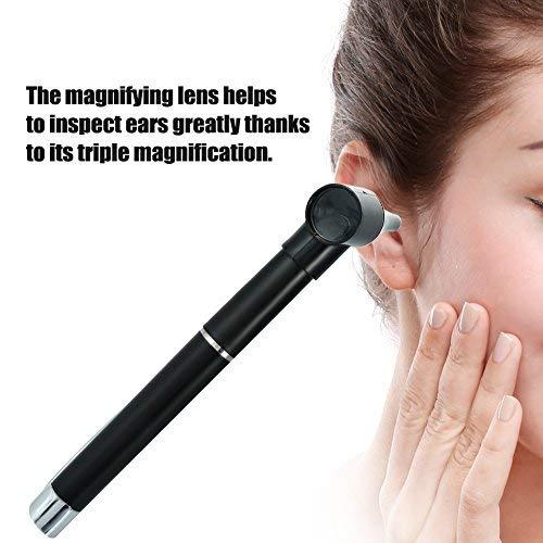 Buy Medical Ear Lamp - 3x Zoom Otoscope LED Light Pen for Ear Care ...
