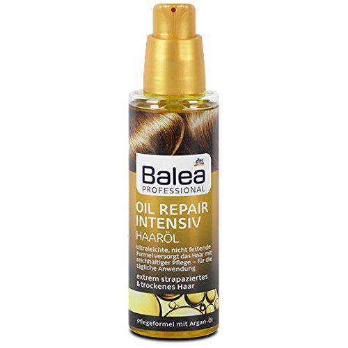 Balea Professional Hair Oil Repair Intensive 100 ml - Pack of 2 (German ...