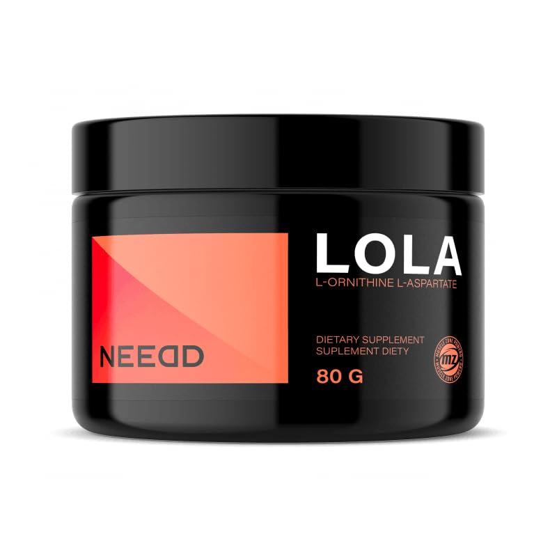 LOLA (L-Ornithine-L-Aspartate) Powder 80g -Mix of Two Amino Acids ...