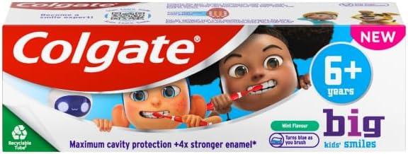 Colgate Kids Toothbrush and Toothpaste Set Ages 6+ Cars 2 Design 50ml ...