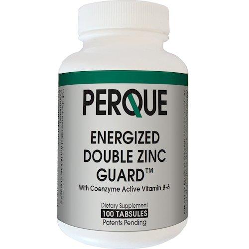 PERQUE- Energized Double Zinc Guard 100 tabs - Immune Support ...