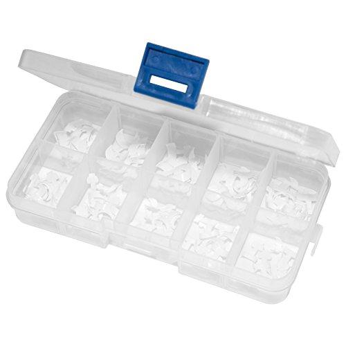 Buy NAILFUN Mini French Tips - 100 White Nail Tips in Tip Box for ...