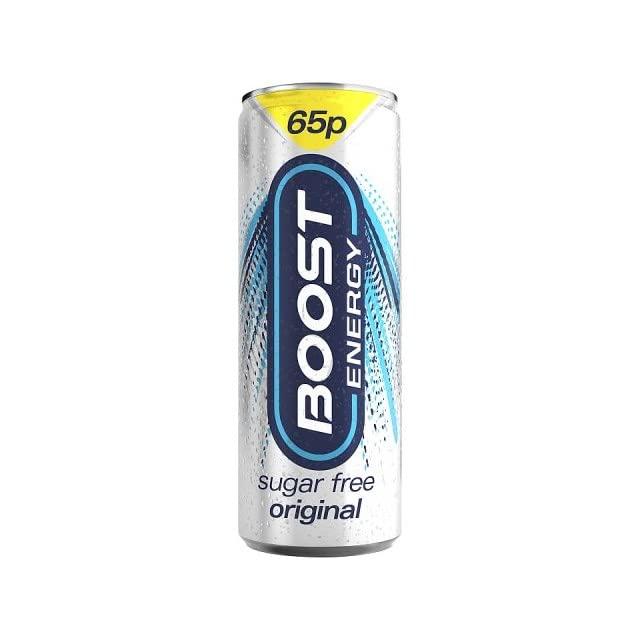 Boost Energy Drinks 24 x 250ml 65p (Sugar Free) | Buy Now with Express ...