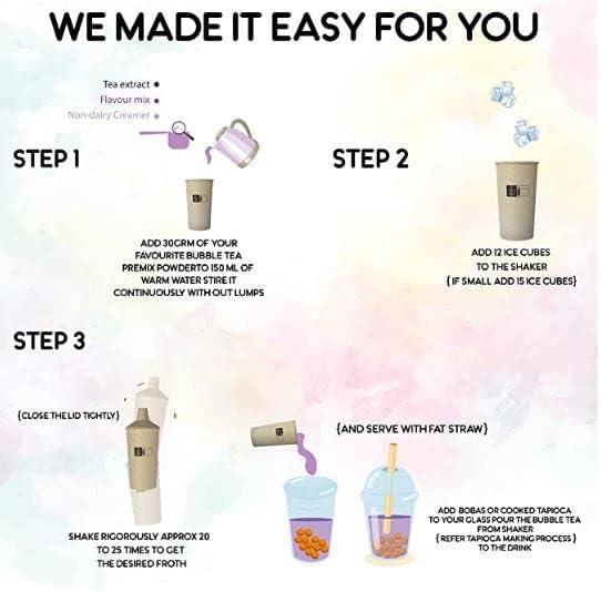 Bubble Tea Kit Tropical Vibes (Serves 6) - Compiled with Some Tropical ...