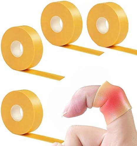 4-Piece Anti-Slip Moleskin Roll: Feet, Heel, Ankles, Wrist Pads ...