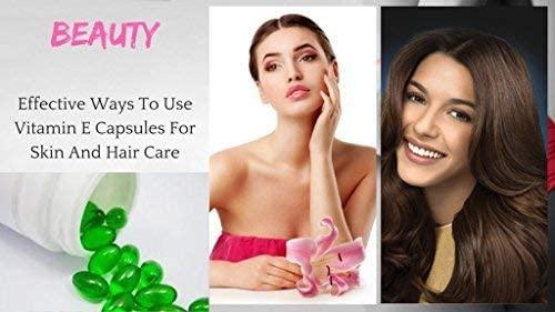 50 Evion Vitamin E Capsules 400mg for Glowing Skin, Strong Hair, Acne ...