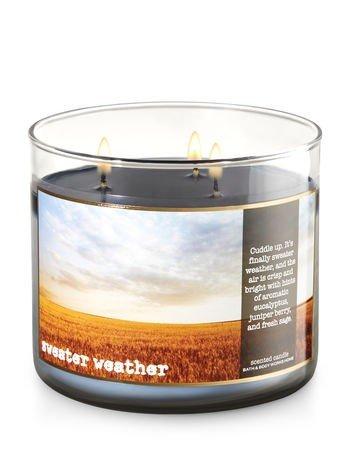 Buy Bath & Body Works Home Sweater Weather Scented Candle | Limited ...