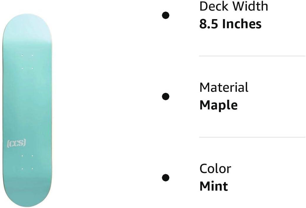 CCS Professional Grade Mint 8.00 Skateboard Deck - Blank & Graphic ...