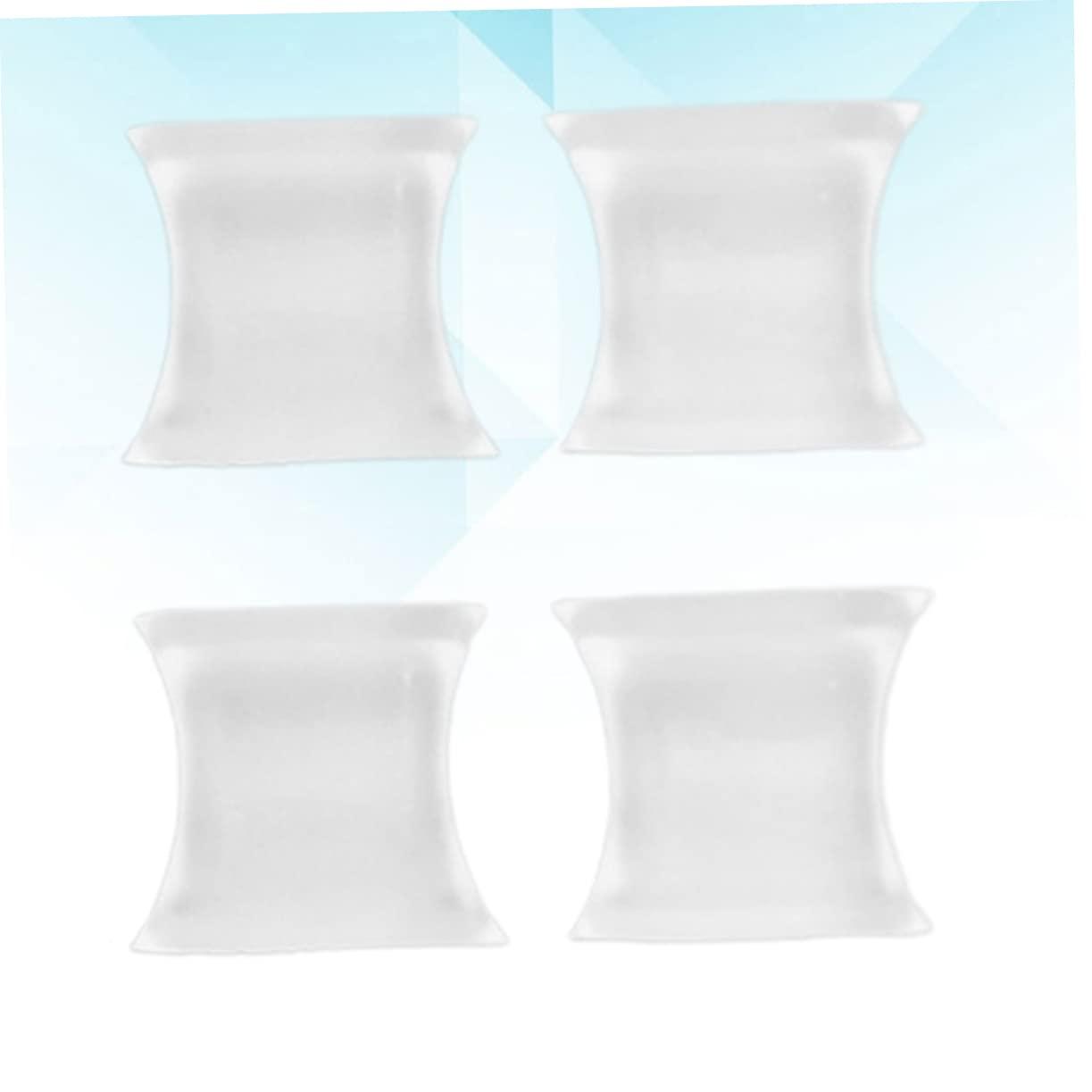 2 Pairs Silicone Toe Separators for Overlapping Toes - H-shaped Toe ...