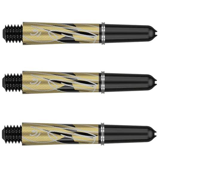 Phil Taylor Power Icon Black Gold Pro Ultra Dart Shafts - 3 Sets (9 ...
