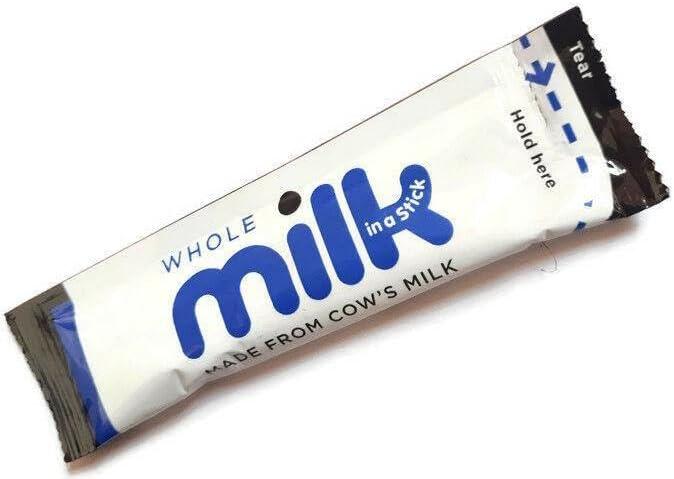 60 x Lakeland Dairies Milk In A Stick - UHT Whole Milk Sachets - 10ml ...