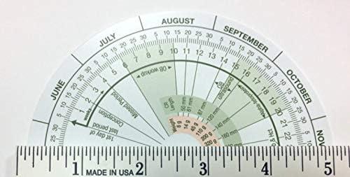 Pregnancy Wheel Due Date Calculator for OB/GYNs, Midwives, Nurses, and ...