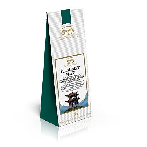 Ronnefeldt Huckleberry Friend Flavoured Green Tea - 100g | Premium ...