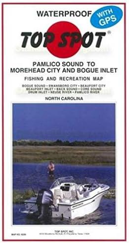 Topspot Map N239 Pamlico Sound: Detailed Navigation Chart for Anglers ...