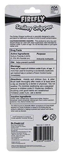 Dr. Fresh Smiley Gripper Toothbrush with Kid's Crest Toothpaste - 1 Set ...