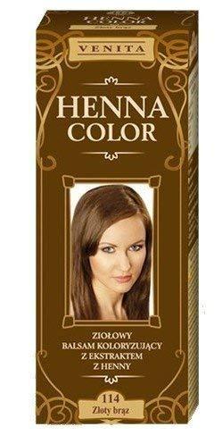 Henna Color 114 Gold Brown - Natural Hair Dye & Conditioner | Eco ...