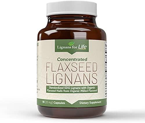 Lignans For Life Flaxseed Lignans 90 Capsules - 2 Pack | Natural ...