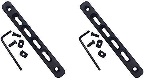 Gotical 2 Slot M-LOK to Keymod Adapter-Keymod Rail Section M-Lok to ...