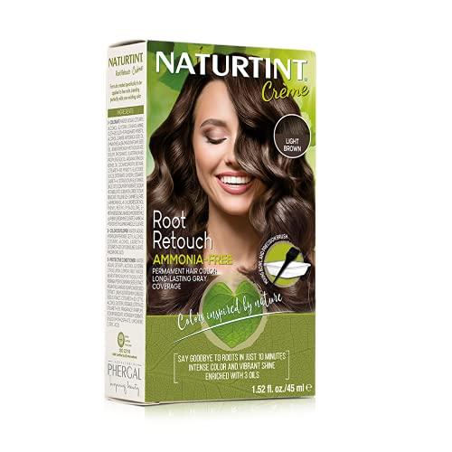 Naturtint Light Brown Root Retouch Cr me - PPD-Free Permanent Hair ...