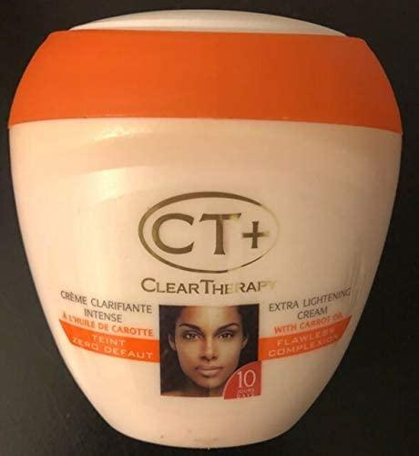 Clear Therapy Extra Lightening Cream with Carrot Oil 400ml - Brighten ...