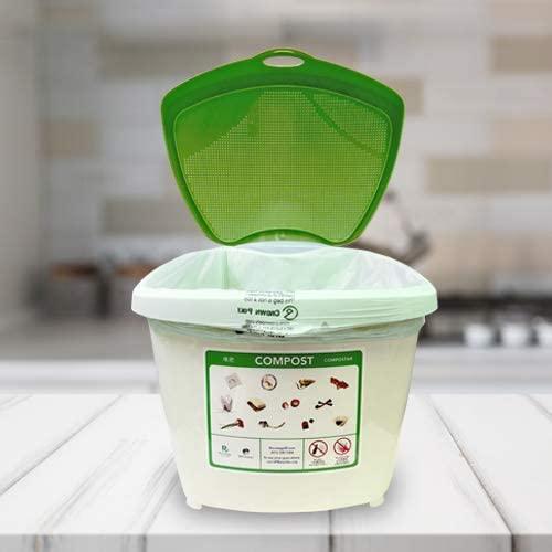Hippo Sak Compostable Small Food Scrap Bags - 80 Count (Pack of 1 ...