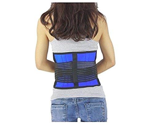 KL Happiness Deluxe Neoprene Double Pull Lumbar Lower Back Support ...