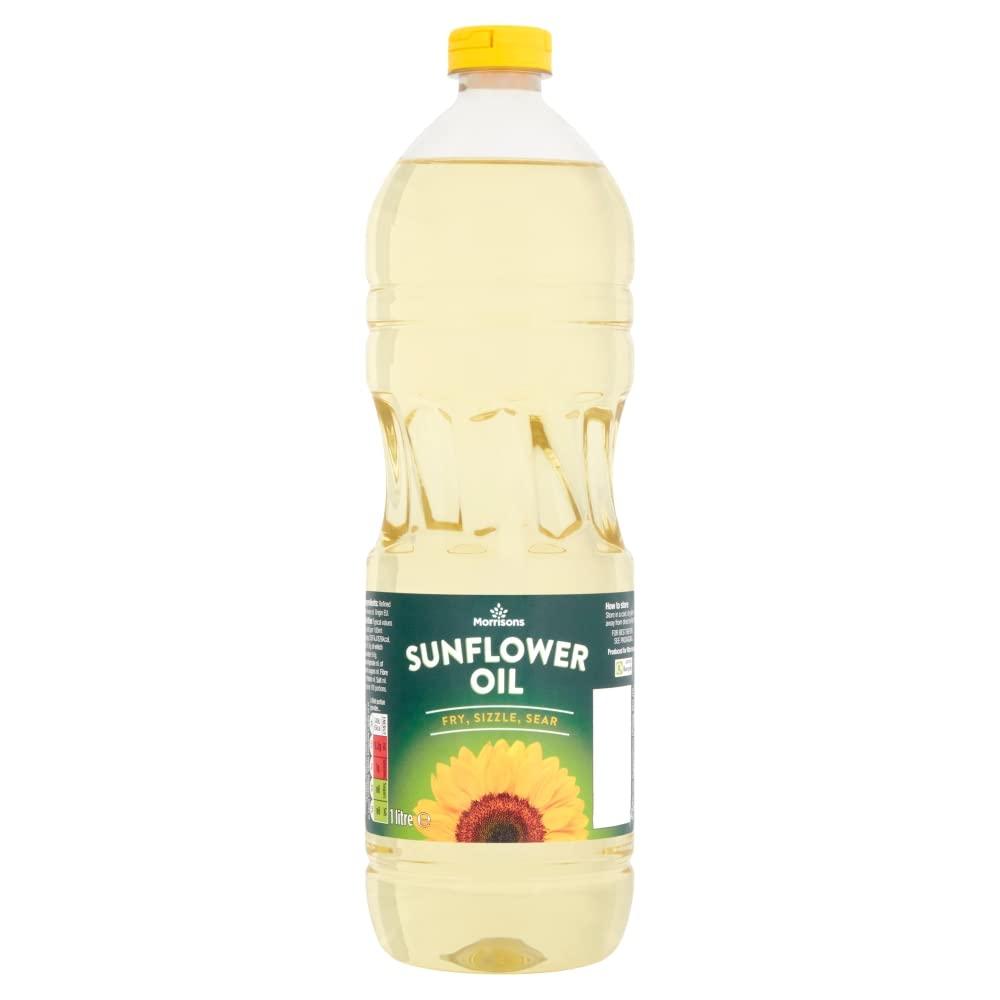 Morrisons Sunflower Oil 1 Litre | Buy Now with Express International ...