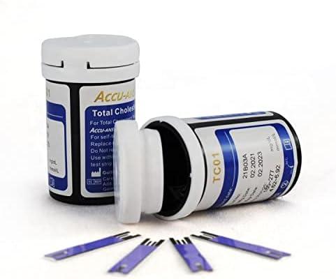 Accu-Answer iSaw Total Cholesterol Test Strips (25 Count) for 4-in-1 ...