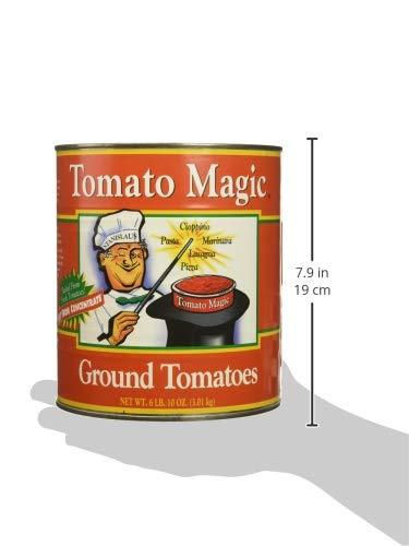 Tomato Magic Ground Tomatoes No. 10 Can 6.6 lb - High-Quality 6.63 ...