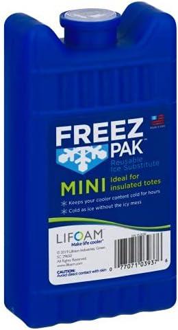 Lifoam Mini Freez Pak 4937 - 8.5oz Reusable Ice Pack (Pack of 3) | Buy ...