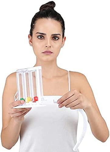 HealthAndYoga(TM) Deep Breathing Exerciser - Improve Lung Capacity with ...