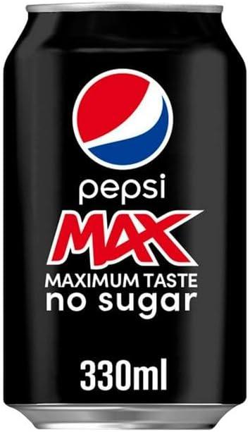 pepsi max cans