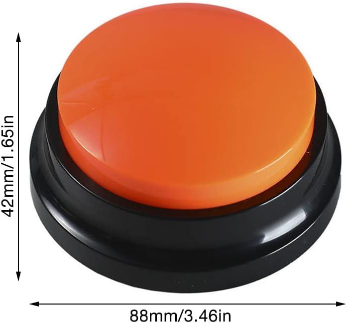 Skjjl Buzzer Set for Dogs - 4 Interactive Sound Buzzers with Recording ...