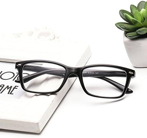 Suertree 5 Pack Reading Glasses - Spring Hinge Visual Aid Eyewear for Men & Women - 2.5x ...