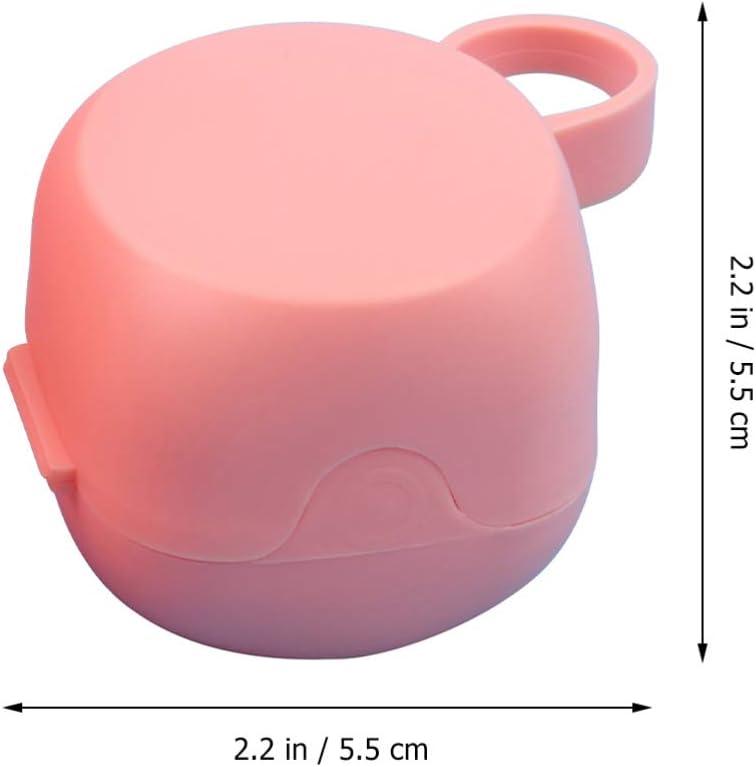 Cabilock 4-Piece Pacifier Storage Box Set | Portable Baby Pacifier ...