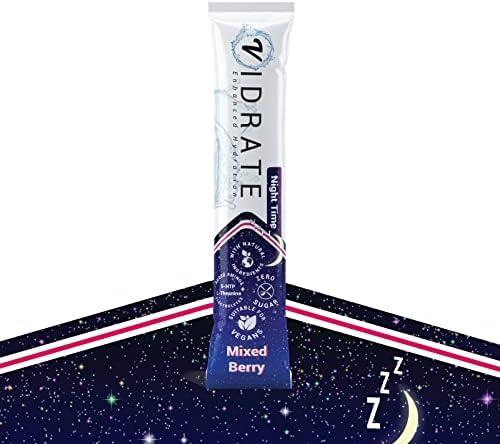 ViDrate Night Time Mixed Berry Sachets - 30 x 3g | Natural Sleep Aid ...