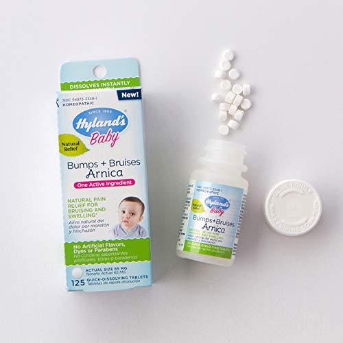 Hyland's Baby Bumps & Bruises with Arnica - 125 Quick-Dissolving ...
