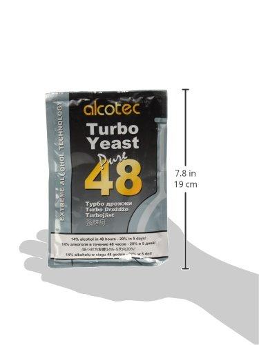 Alcotec 48 Hour Turbo Yeast 135g - Fast Fermentation (4 Packs) | Buy Now with Express ...
