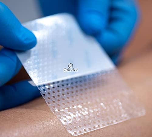 Silicone Net Dressing 10x7.5cm x 5 for Skin Tears, Scars, Surgical ...