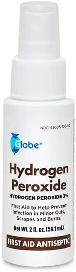 (3 Pack) Globe Hydrogen Peroxide 3% First Aid Antiseptic Topical ...