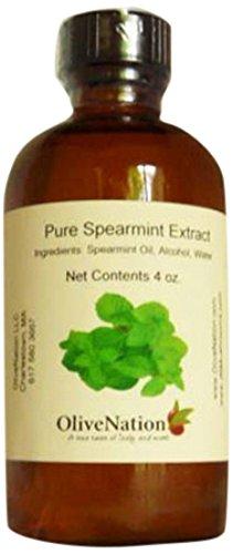 OliveNation Pure Spearmint Extract 4 oz | Natural Spearmint Flavoring ...