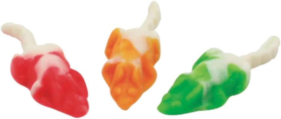 Jelly Swirly Mice Gummy Sweets - 1KG - Halloween Sweets - Coloured ...