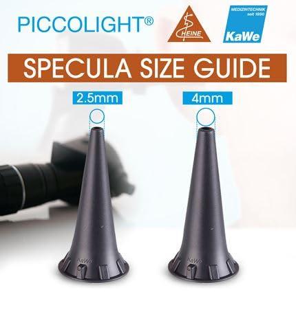 4mm x 100 Disposable Otoscope Tips for Kawe and Heine Otoscopes - Pack ...