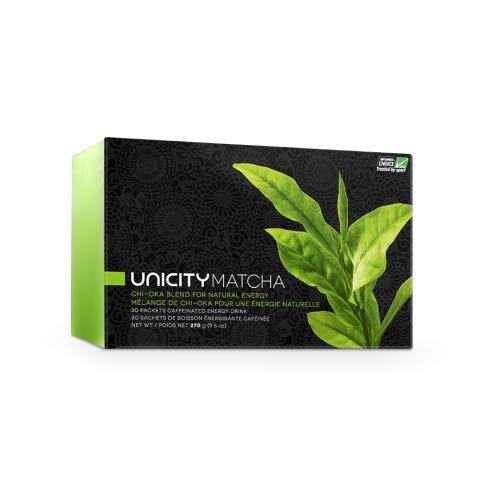 Unicity Matcha Energy Drink Mix 30 Packets Chi-Oka Blend