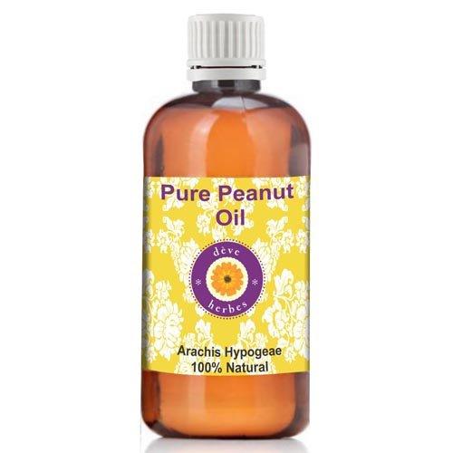 Pure Peanut Oil 100ml - 100% Natural Cold Pressed Arachis Hypogeae ...