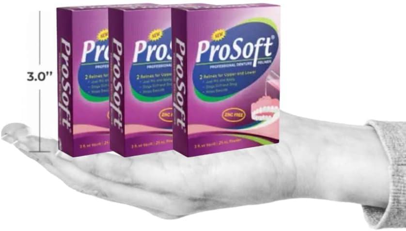 Denture Reline Kit - ProSoft Reliner for Loose Dentures (Pack of 6) | Buy Now with Express ...