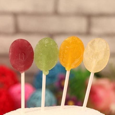 Fujiya Japanese Pop Candy Lollipop Mix Fruits Flavours Sweet Snacks (20 ...