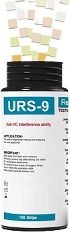 URS 9-in-1 Urine Test Strips - 100 CT - UTI Testing for Protein ...